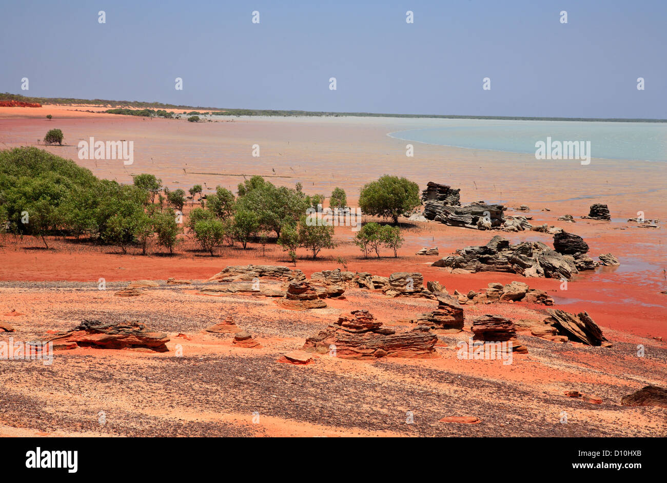 Crocodile Creek Broome Indian Ocean Western Australia Stock Photo - Alamy