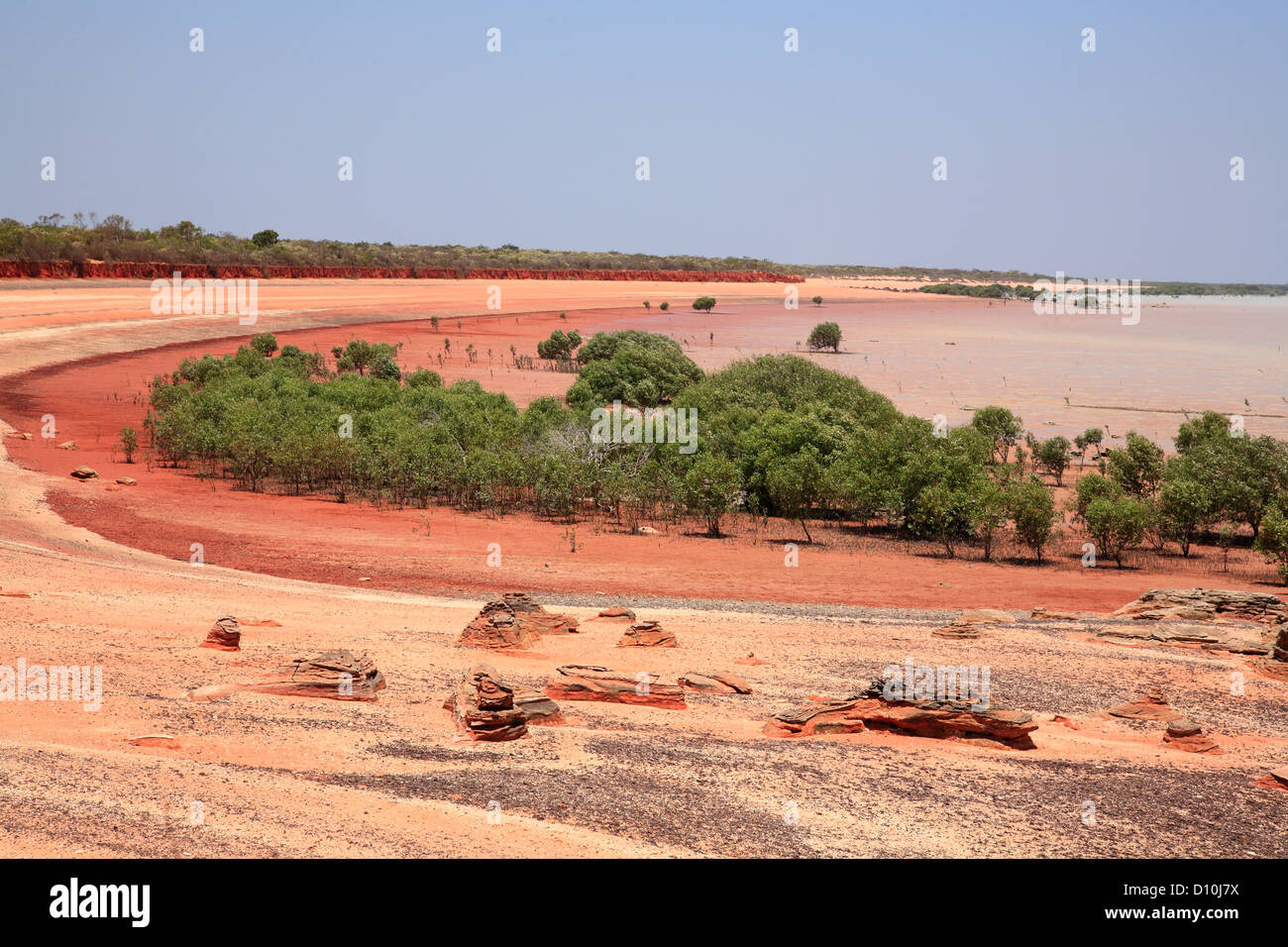 Crocodile Creek Broome Indian Ocean Western Australia Stock Photo - Alamy