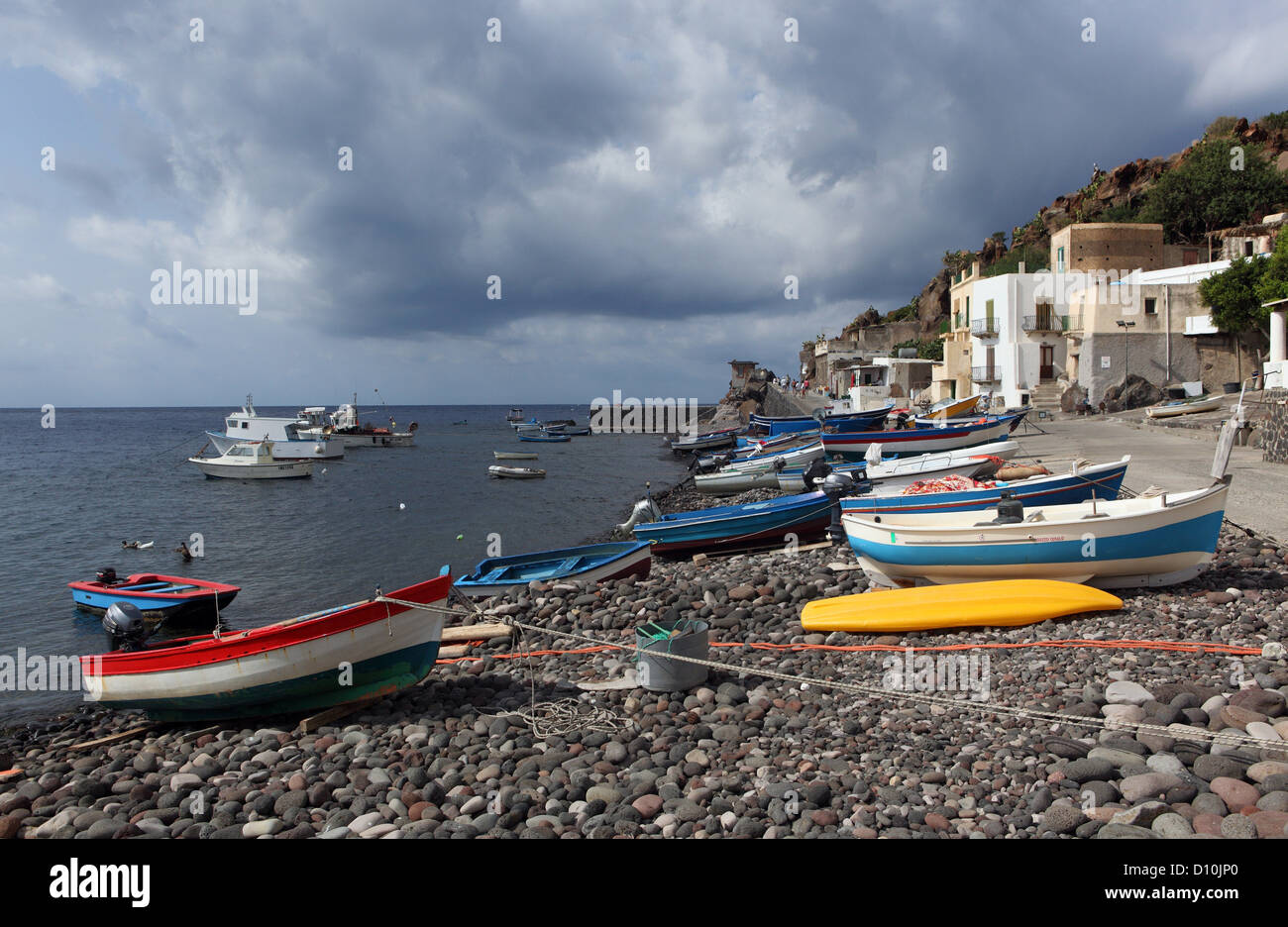Alicudi view hi-res stock photography and images - Alamy