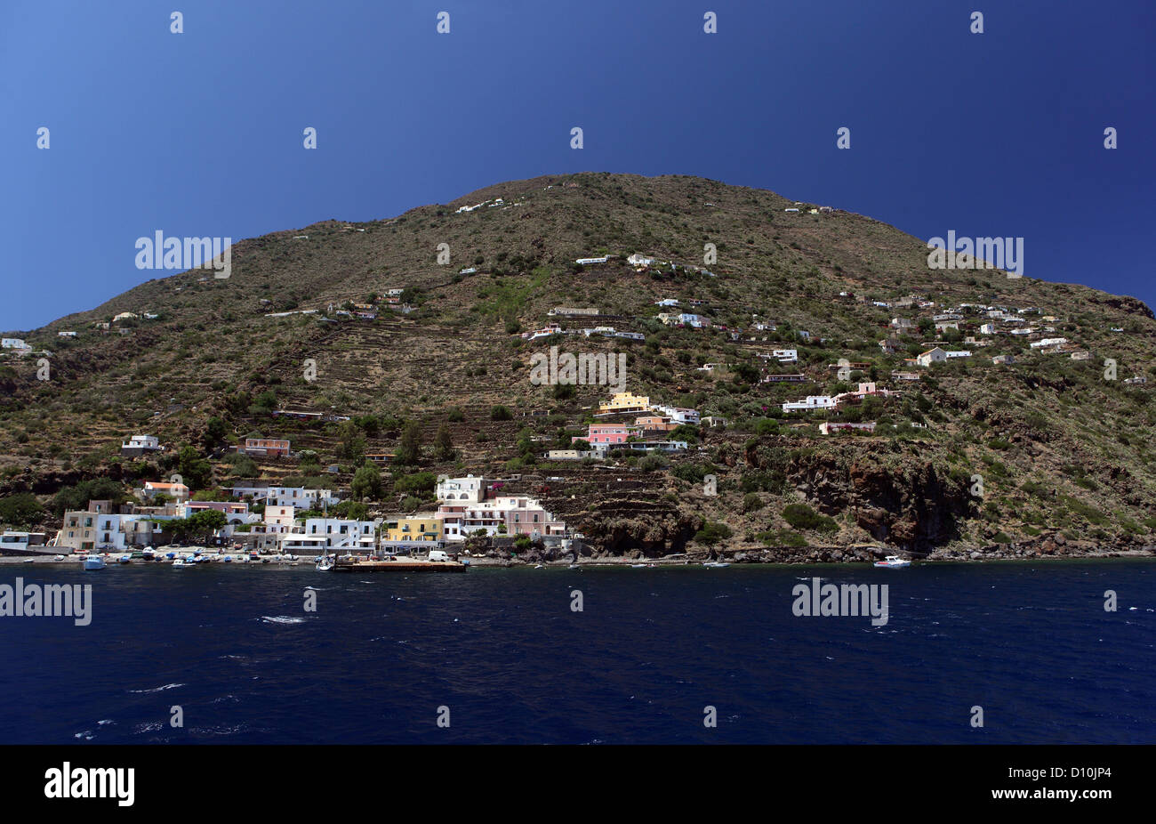 Alicudi view hi-res stock photography and images - Alamy