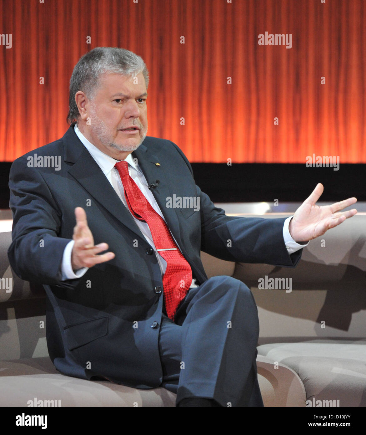 The Premier of Rhinland-Palatinate, Kurt Beck (SPD), attends the annual ...