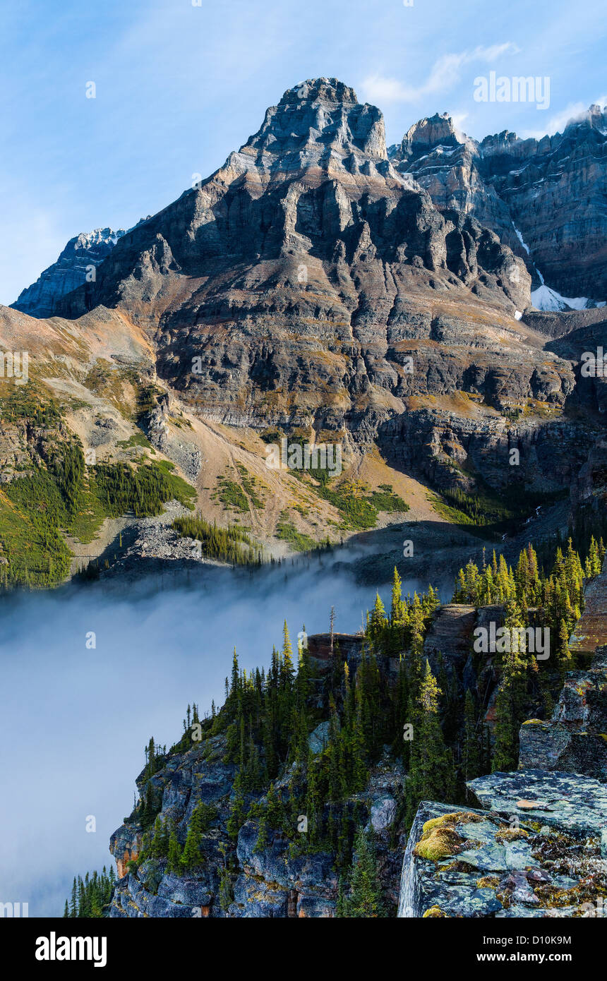 Mount Huber, Yoho National Park, British Columbia, Canada Stock Photo ...