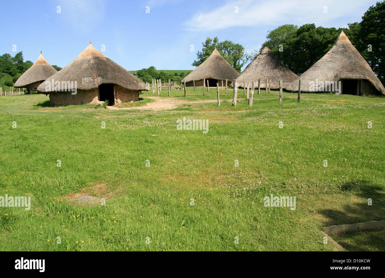 Iron age village hi-res stock photography and images - Alamy