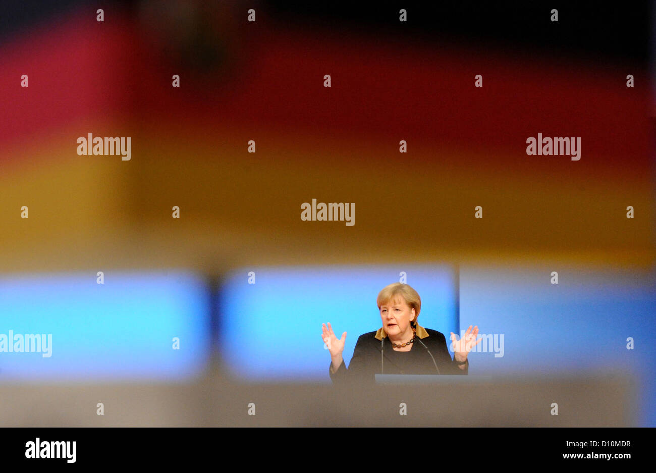 Angela merkel speech hi-res stock photography and images - Alamy