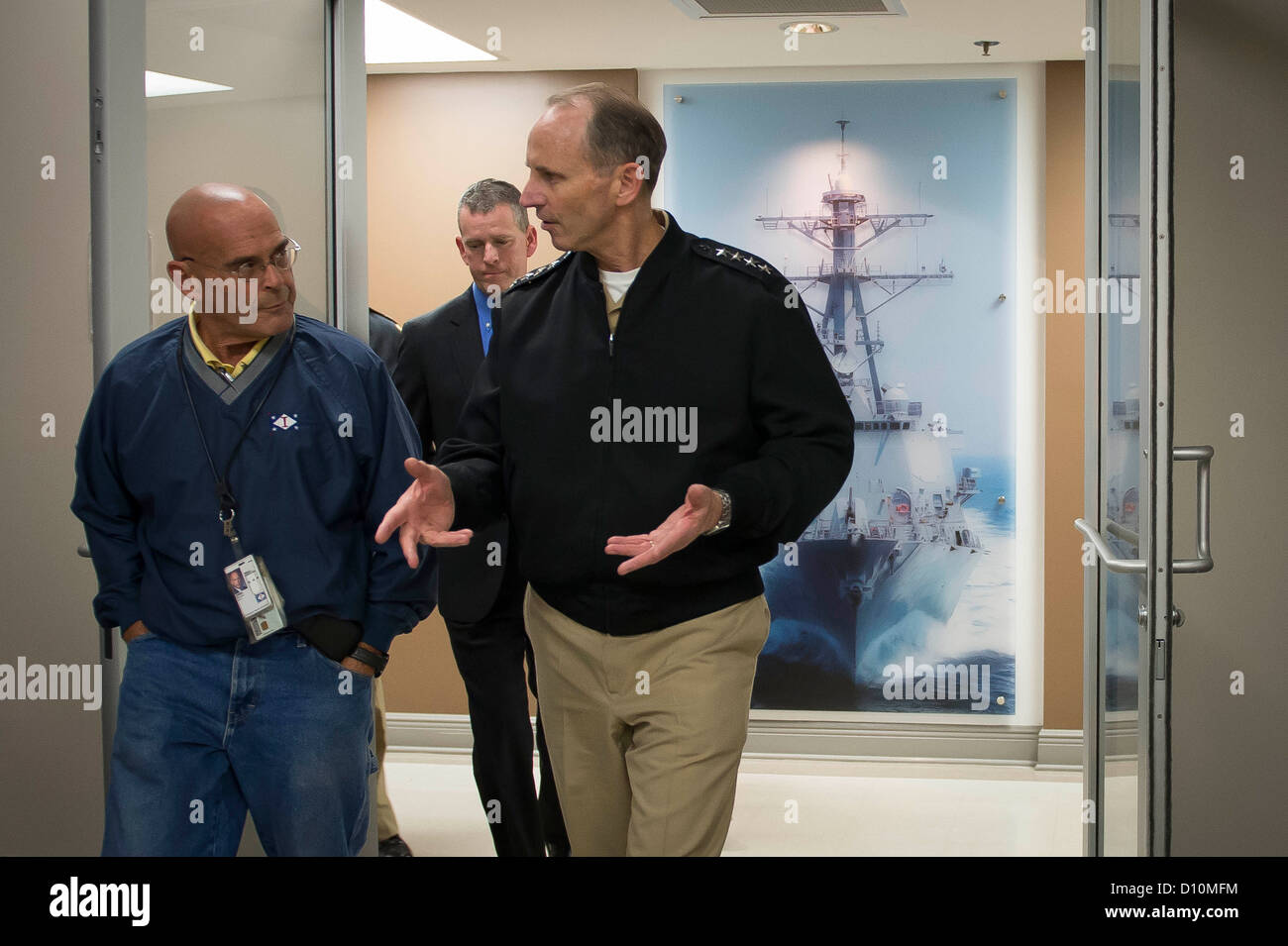 At the huntington ingalls industries shipbuilding facilities hi-res ...