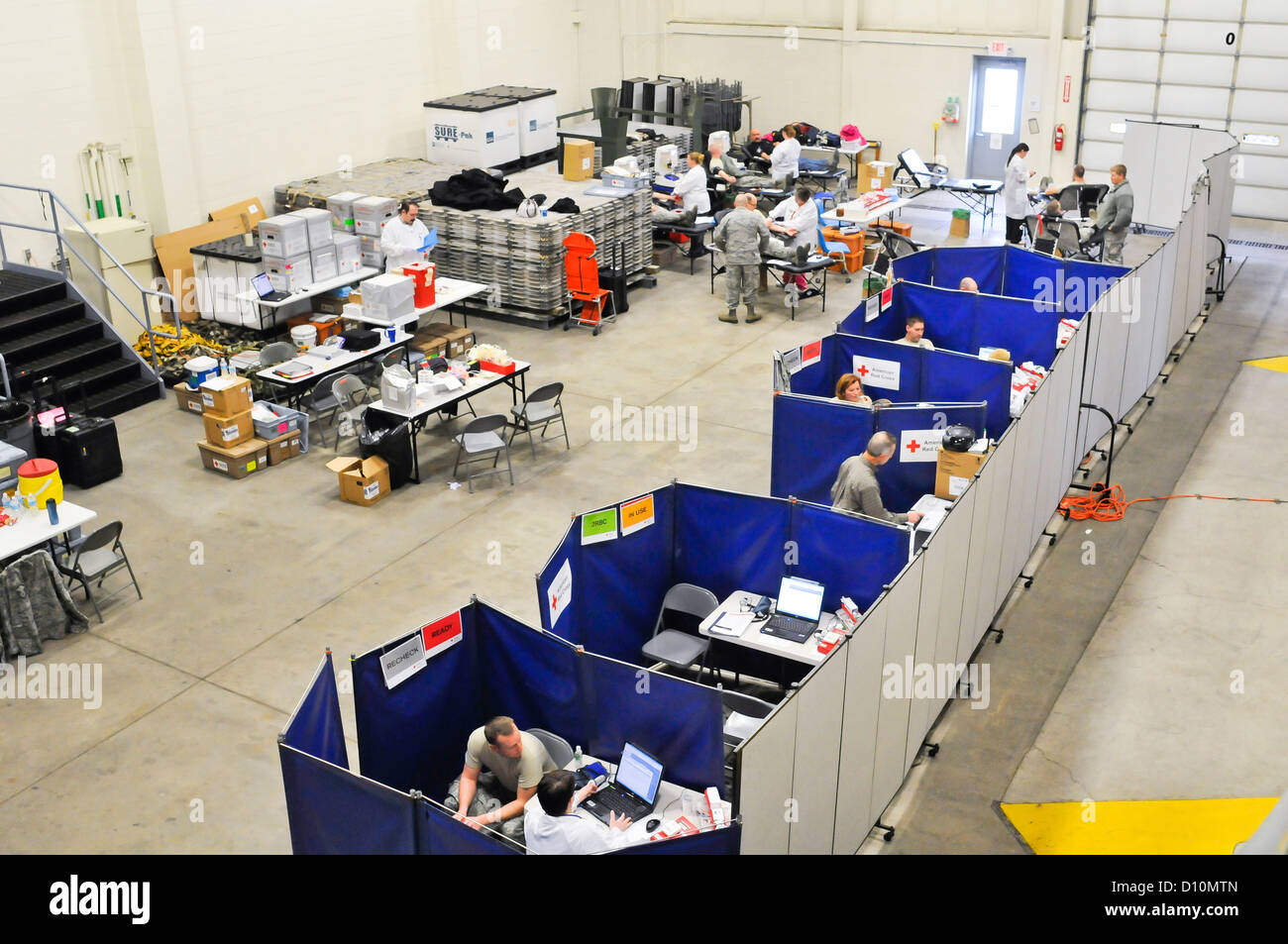 The American Red Cross hosted a blood drive at the 182nd Airlift Wing ...
