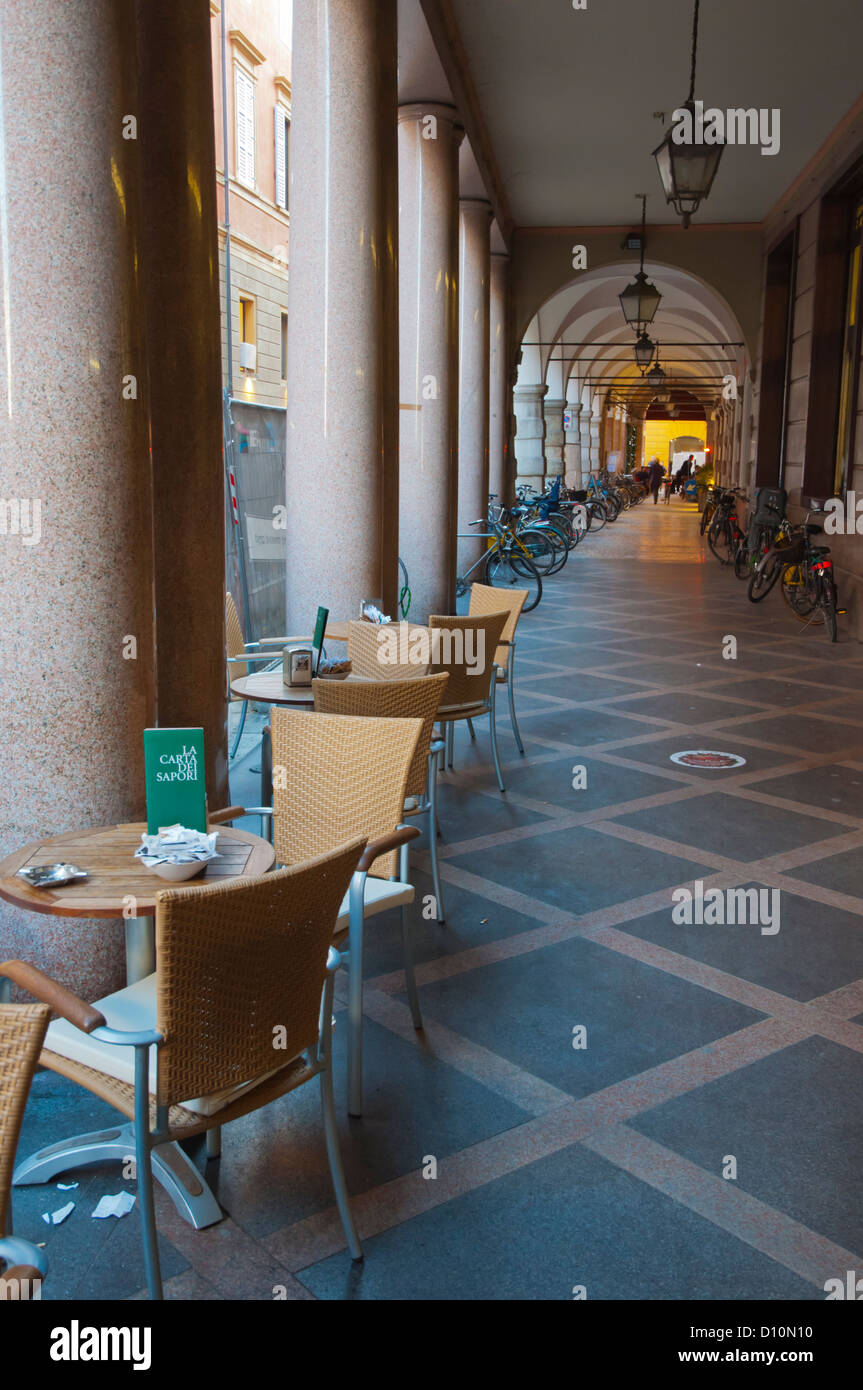 Via Emilia street central Modena city Emilia-Romagna region central ...