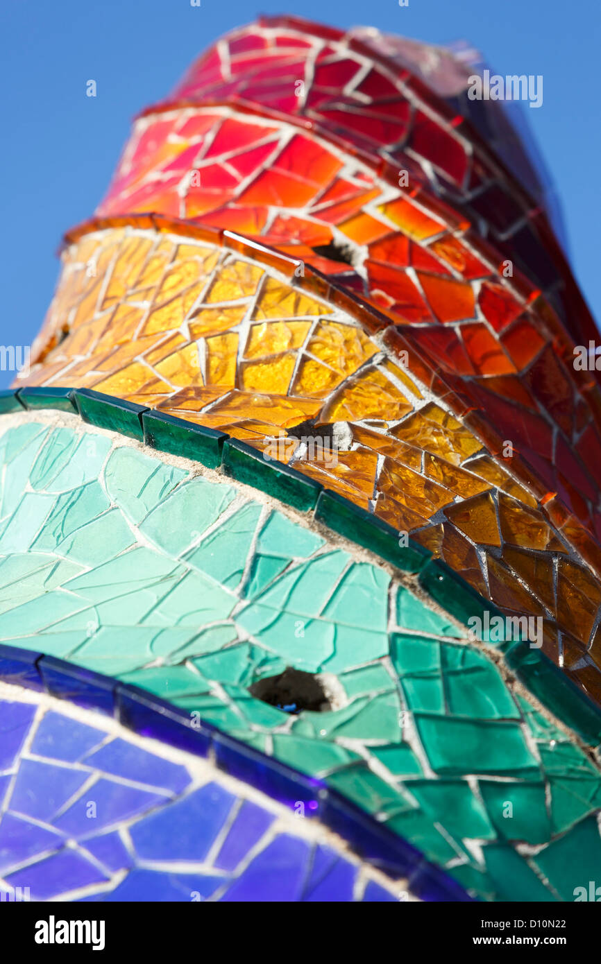 Palau guell roof hi-res stock photography and images - Alamy