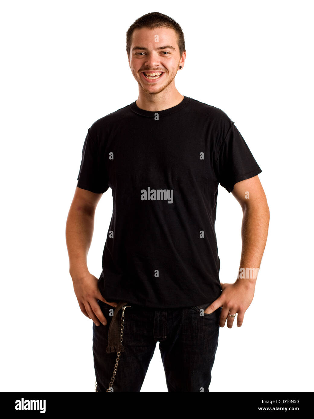 One young man male Cut Out Stock Images & Pictures - Alamy