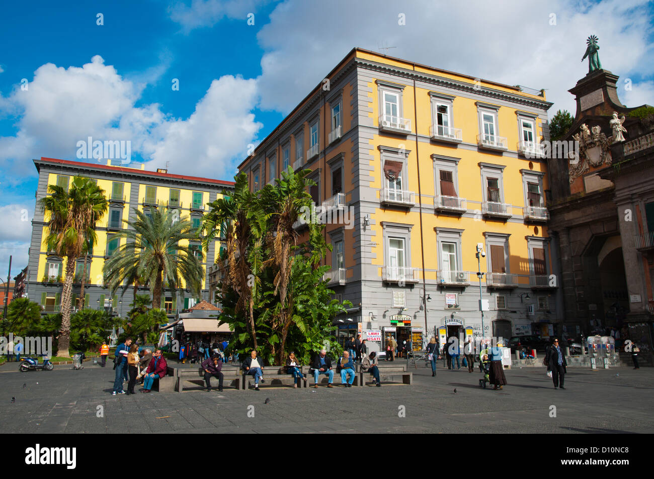 Piazza dante naples hi-res stock photography and images - Alamy