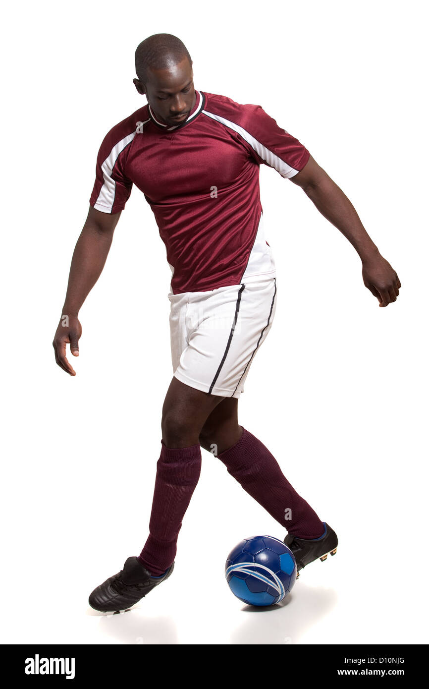 Soccer player football Cut Out Stock Images & Pictures - Alamy