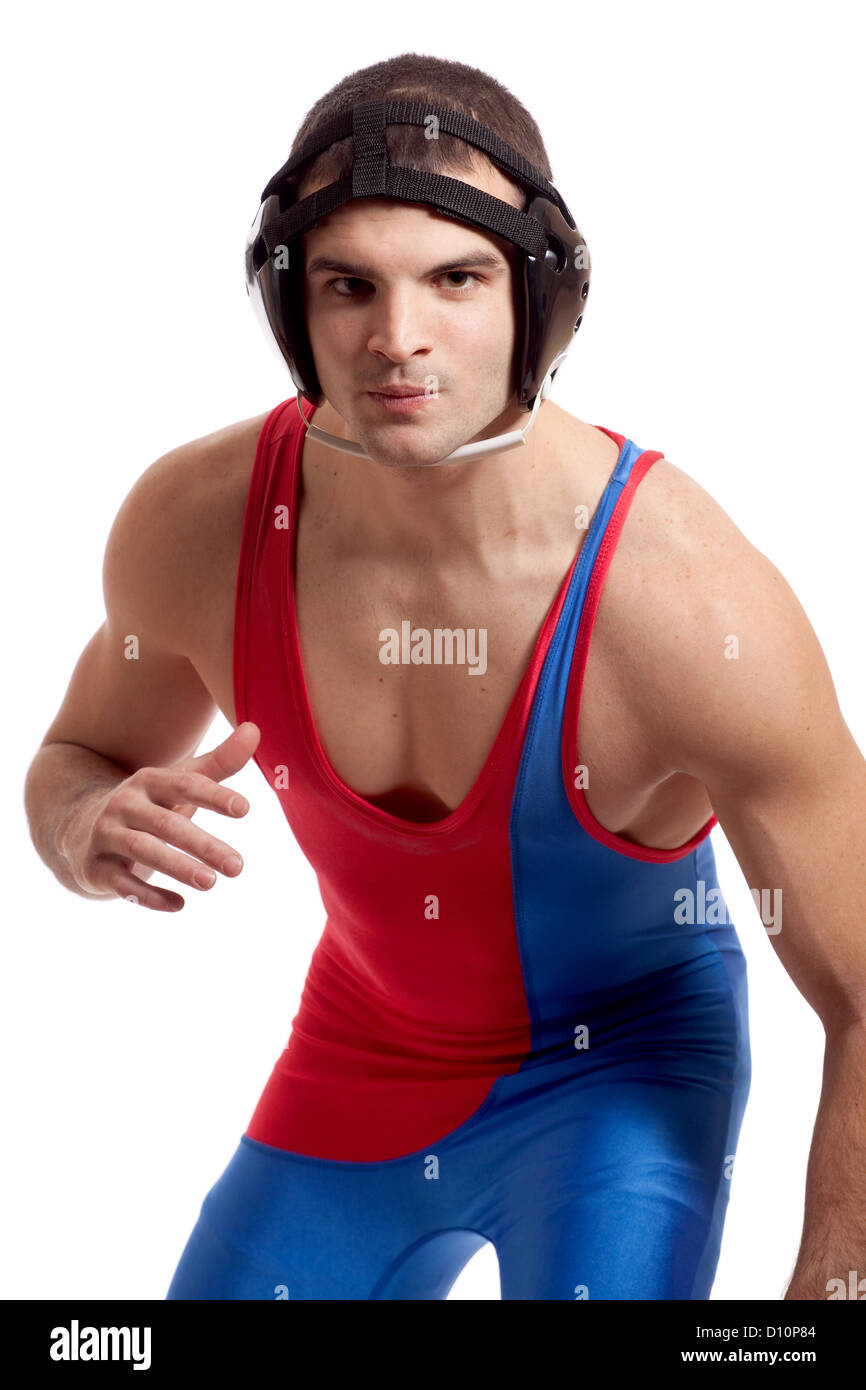 Freestyle wrestler hi-res stock photography and images - Alamy