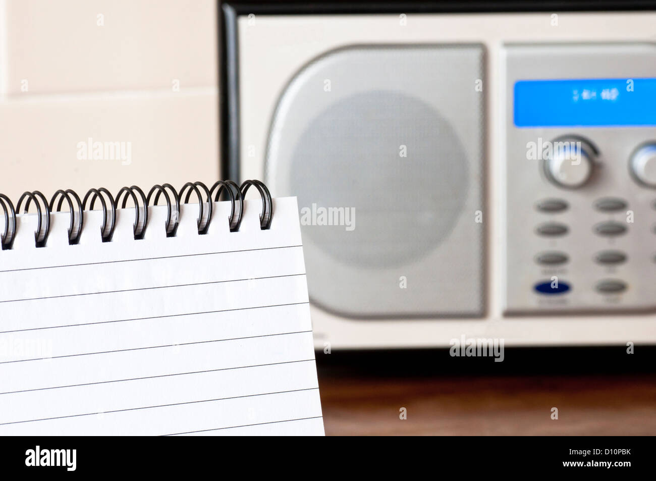 Note pad for things to do Stock Photo - Alamy