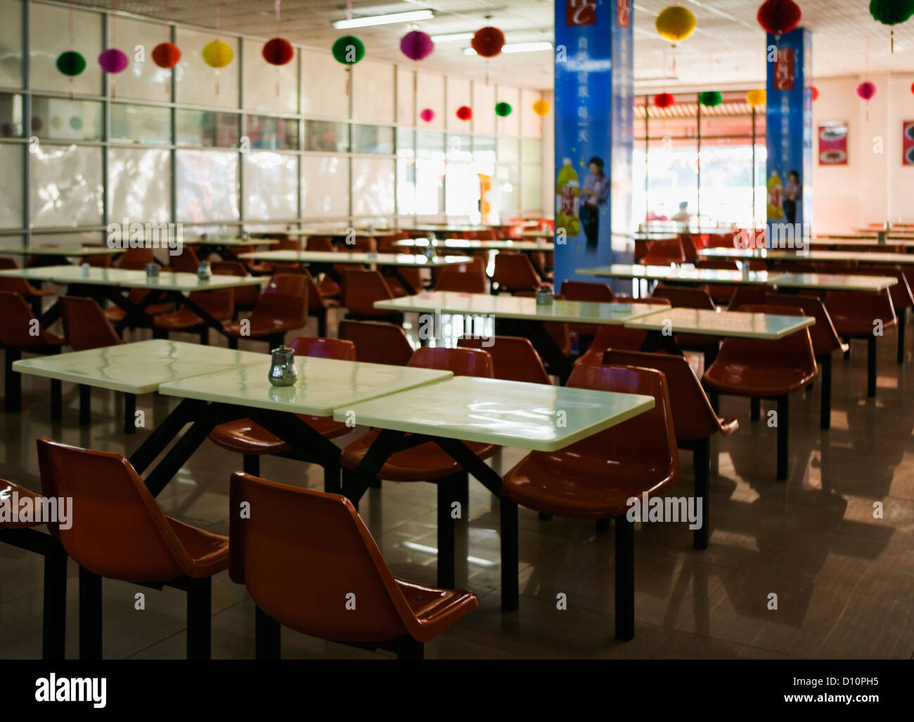 Large Asian Eating Room Stock Photo - Alamy