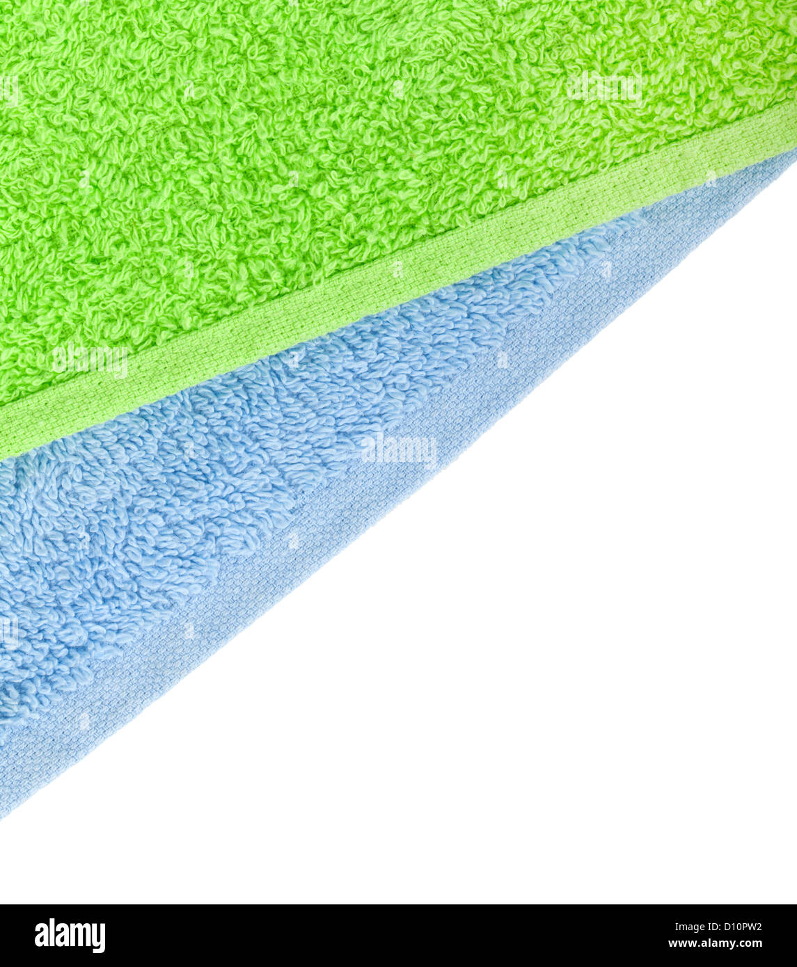 Two colorful towers. View from above Stock Photo - Alamy