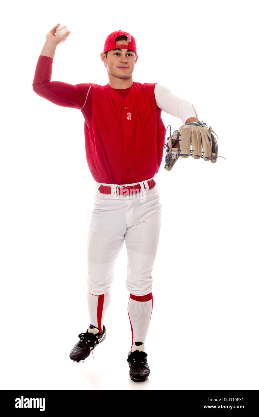 Baseball player fielding ball hi-res stock photography and images - Alamy