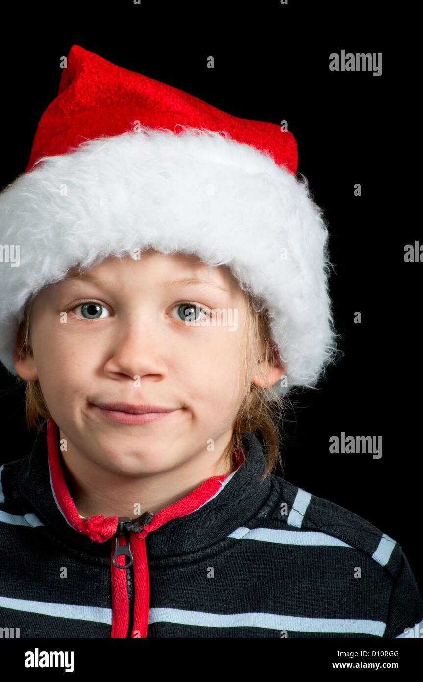 A happy boy at Christmas time Stock Photo - Alamy