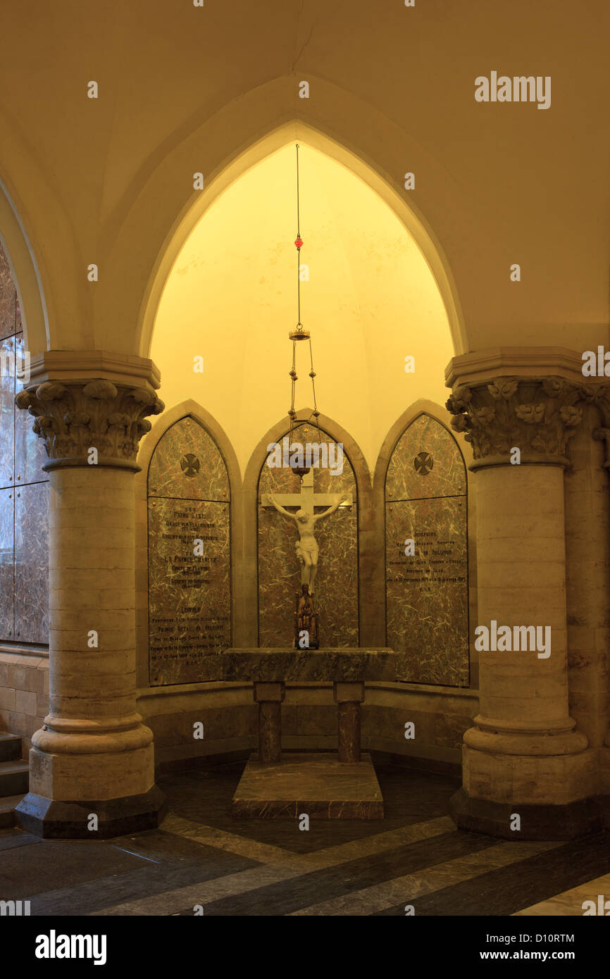 The tombs of Prince Charles, Prince Leopold and Princess Josephine at ...
