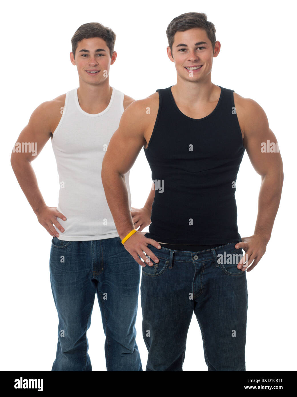 Twin brothers men hi-res stock photography and images - Alamy