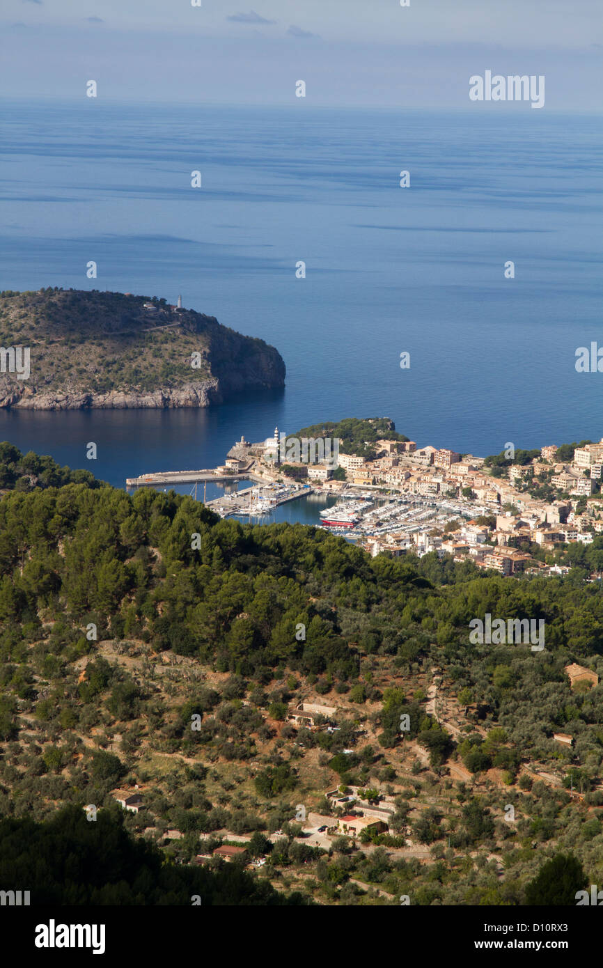 Port Soller Serra de Tramuntana Mallorca Balearic islands Spain ...