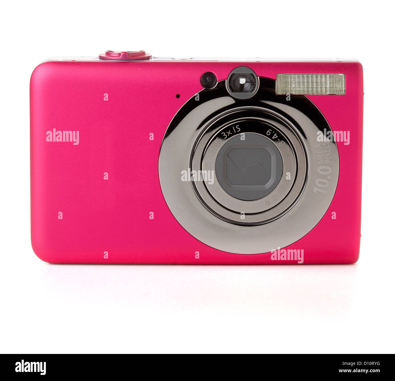 Digital camera. Isolated on white background Stock Photo - Alamy