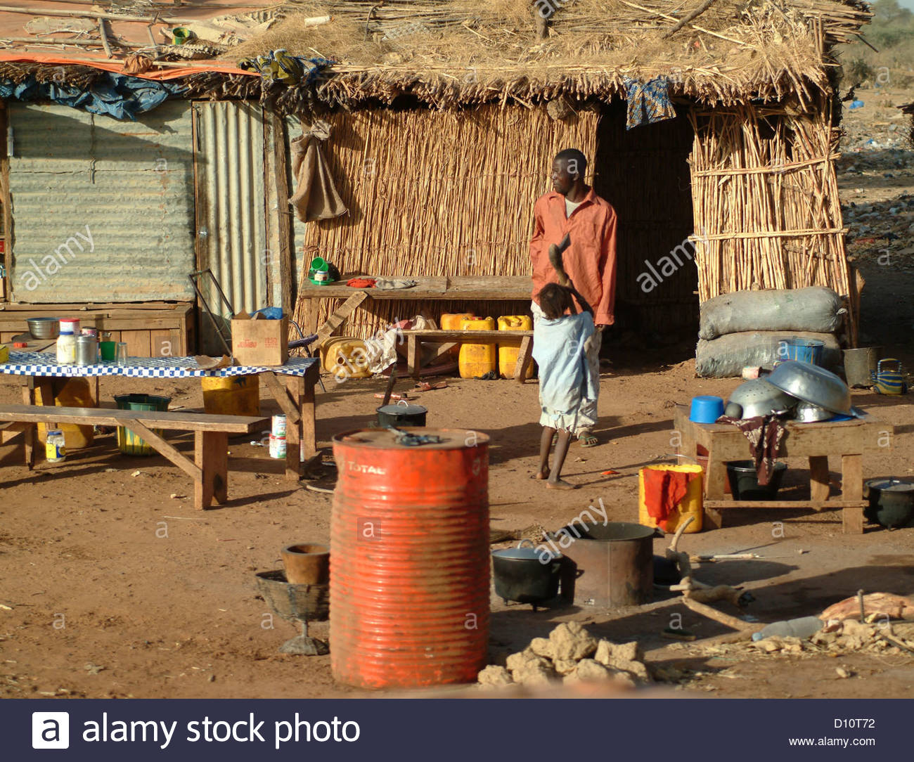 Village Life Rural Mali Stock Photos & Village Life Rural Mali Stock ...