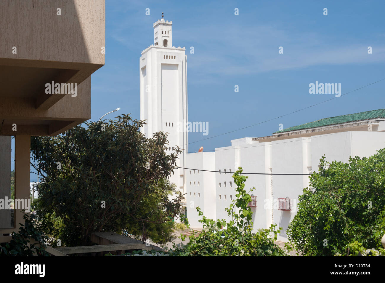 View on mosque with trees Stock Photo - Alamy
