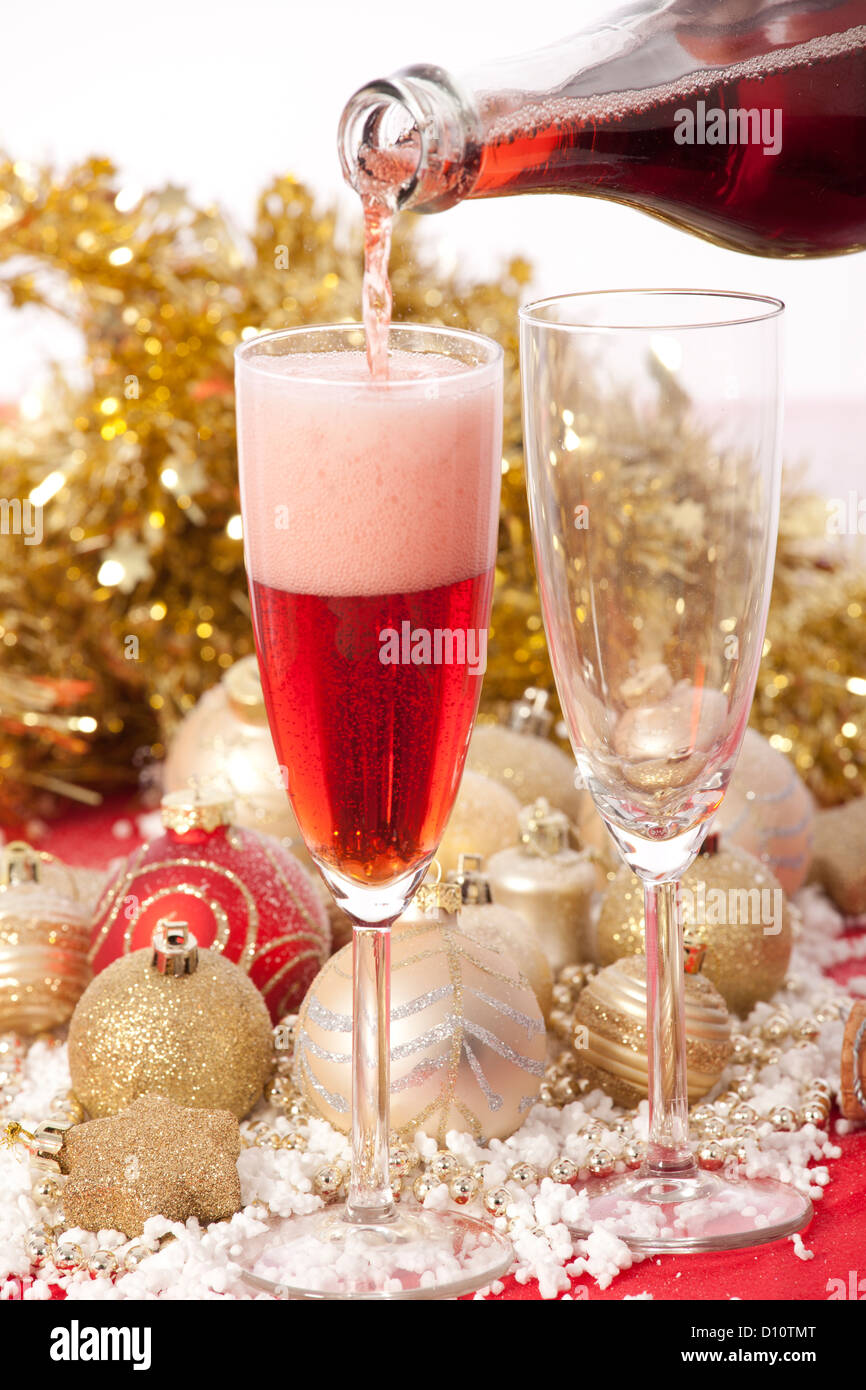 New Year. Champagne Stock Photo - Alamy