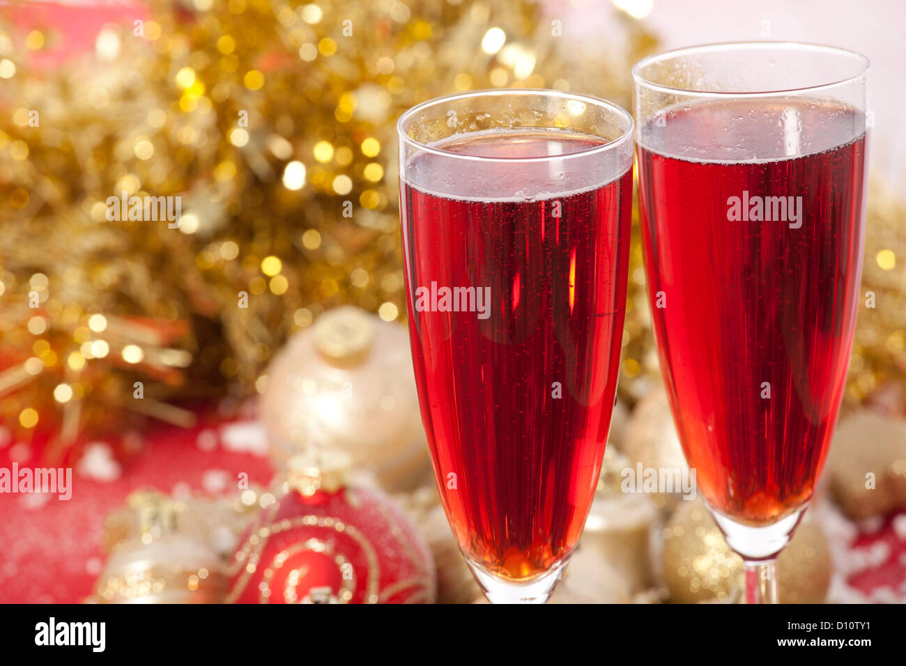 New Year. Champagne Stock Photo - Alamy