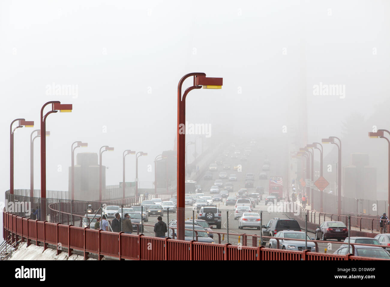 Driving across golden gate bridge hi-res stock photography and images ...