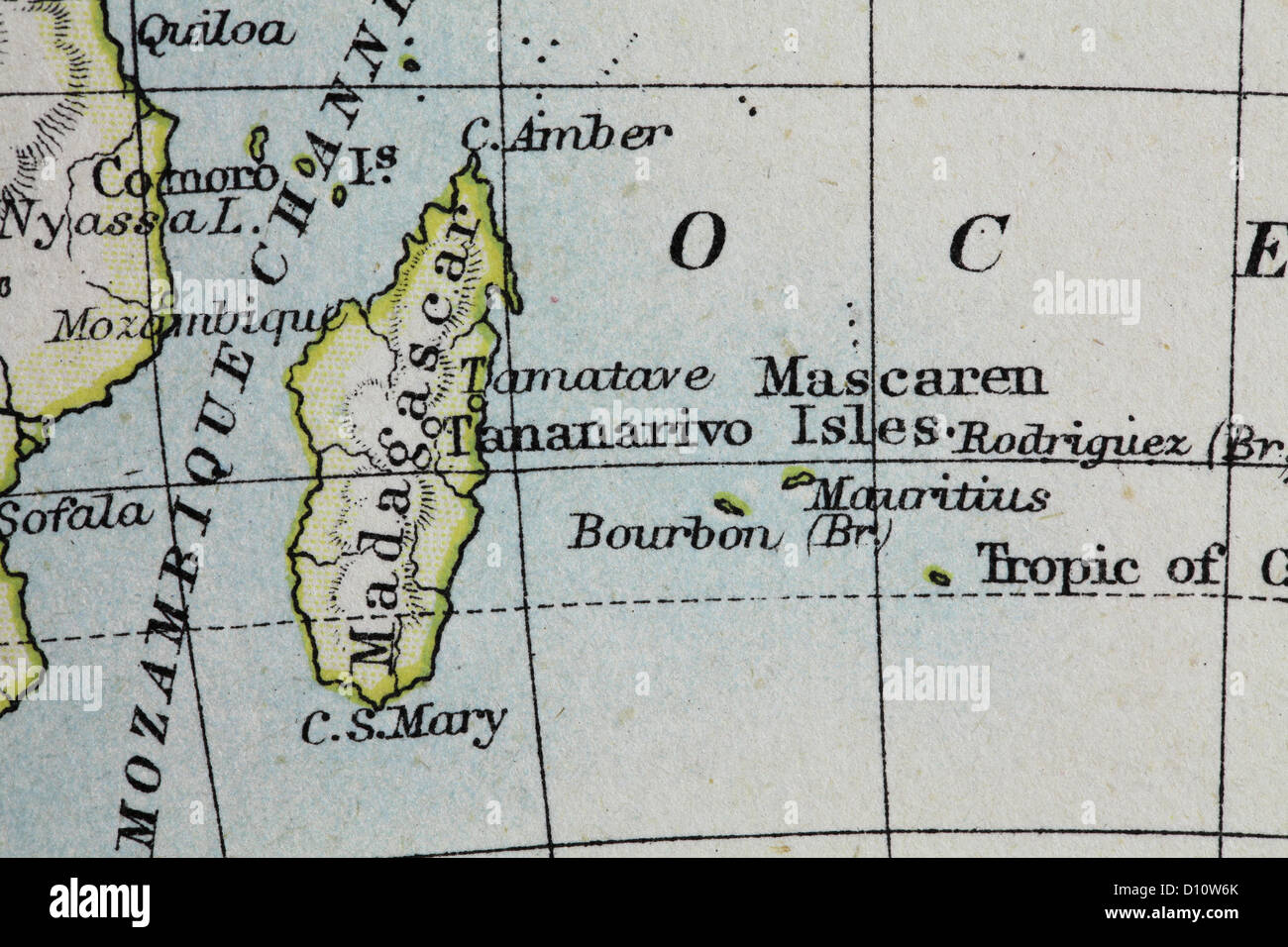 Comoro map hi-res stock photography and images - Alamy