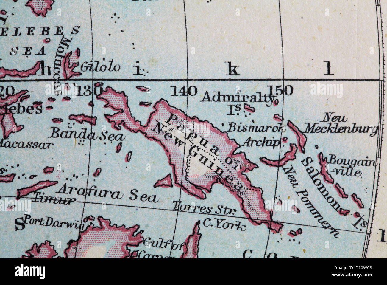 Banda islands map hi-res stock photography and images - Alamy