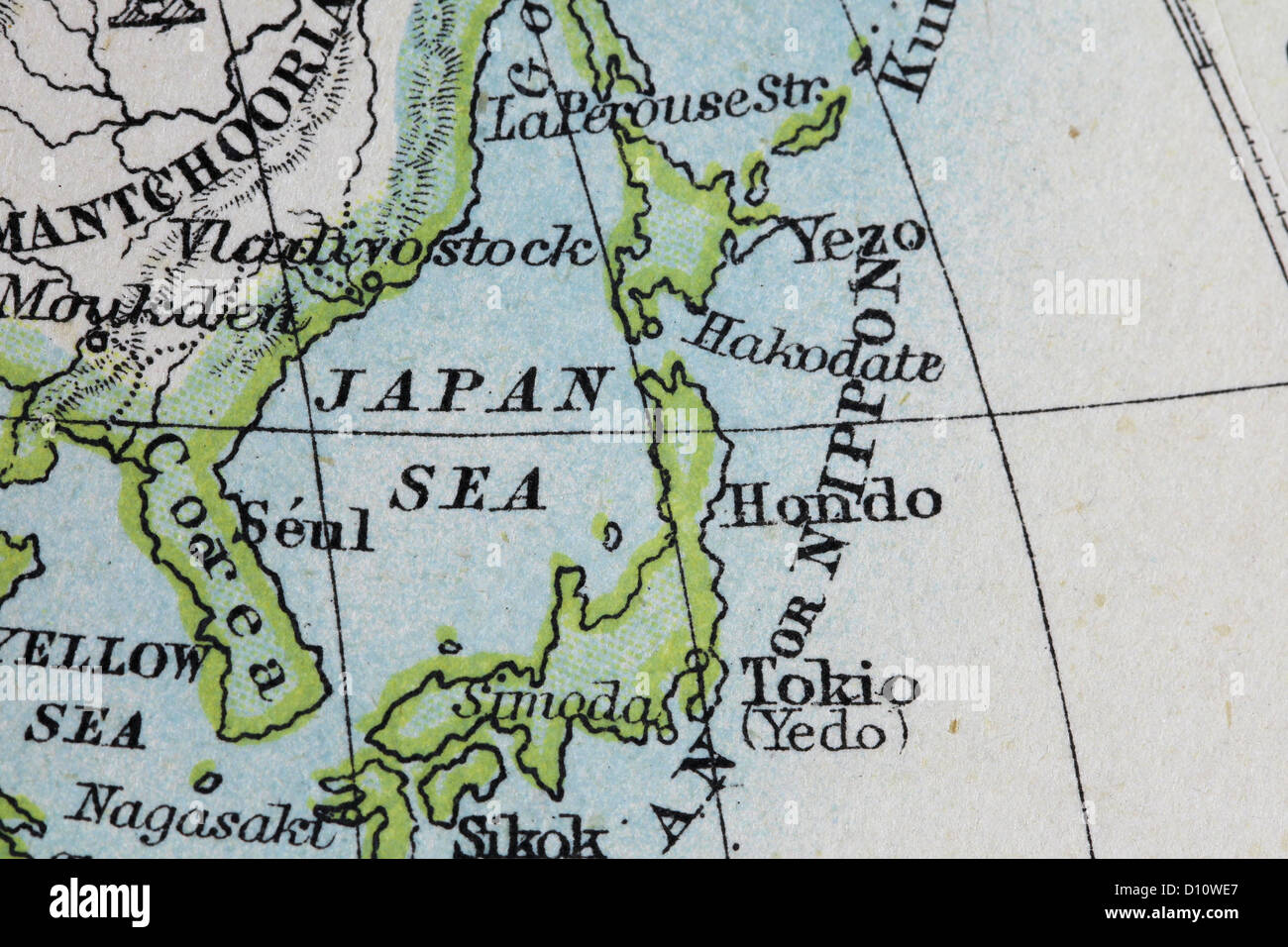 Antique map by W and A&K Johnston, printed in c.1888. Illustrating the ...