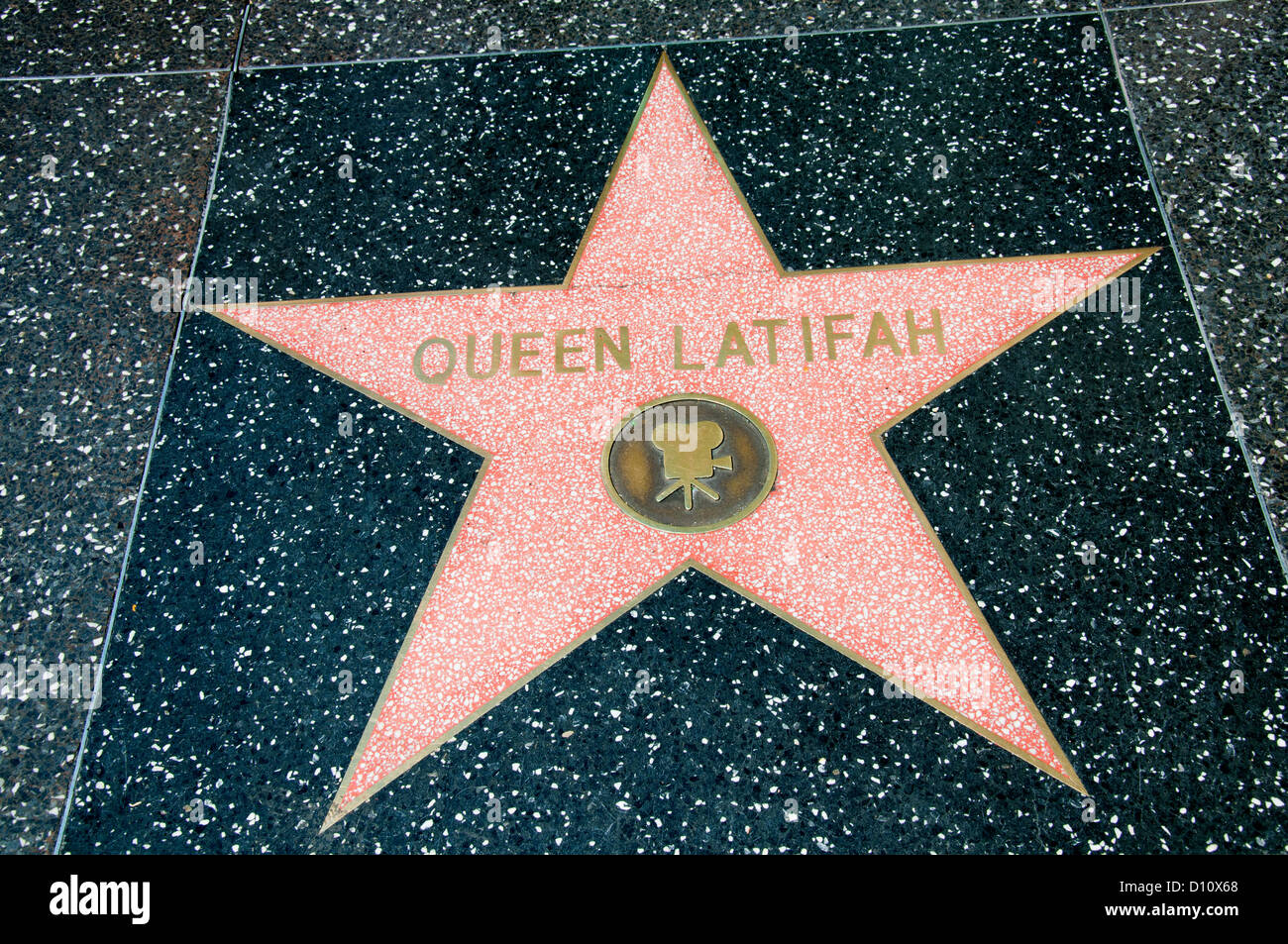 The Walk of Stars on the Hollywood Boulevard in Hollywood Los Angeles ...