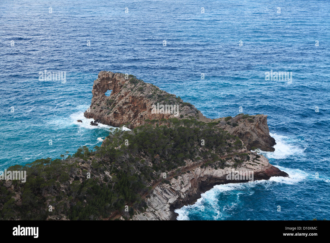 Sa Foradada in majorca. View from Can Marroig Stock Photo - Alamy