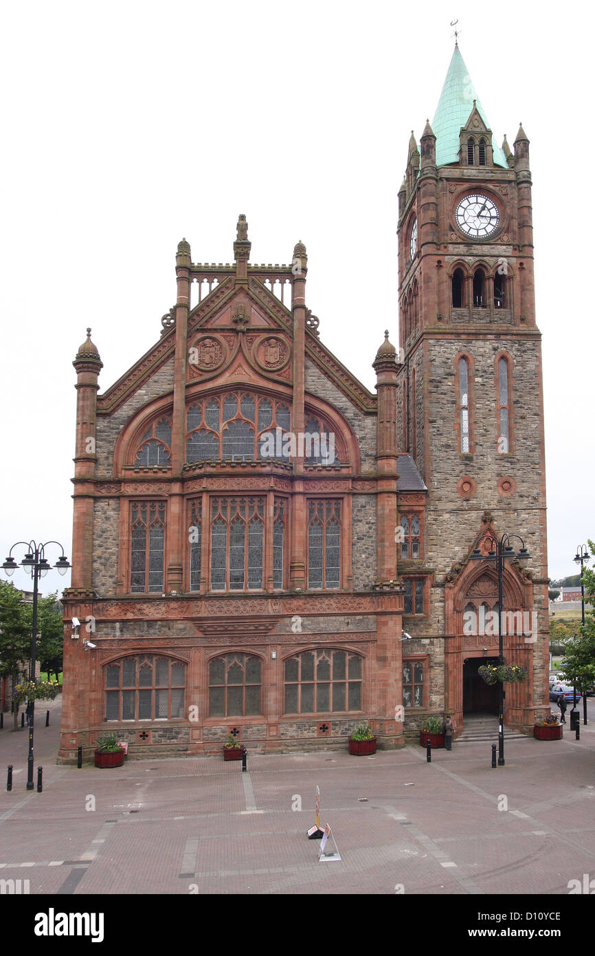 Londonderry Guildhall Square High Resolution Stock Photography and ...
