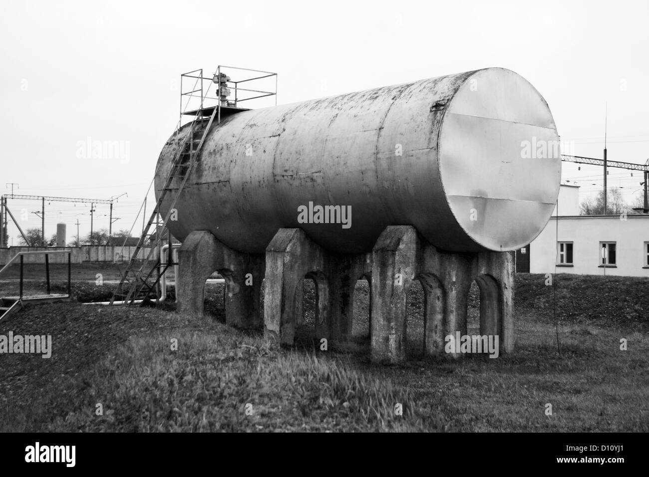 Gasoline at gas stations Black and White Stock Photos & Images - Alamy
