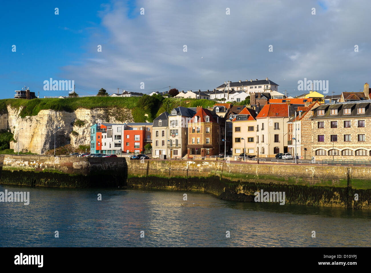 Village Dieppe with harbor at the west coast of France Stock Photo - Alamy