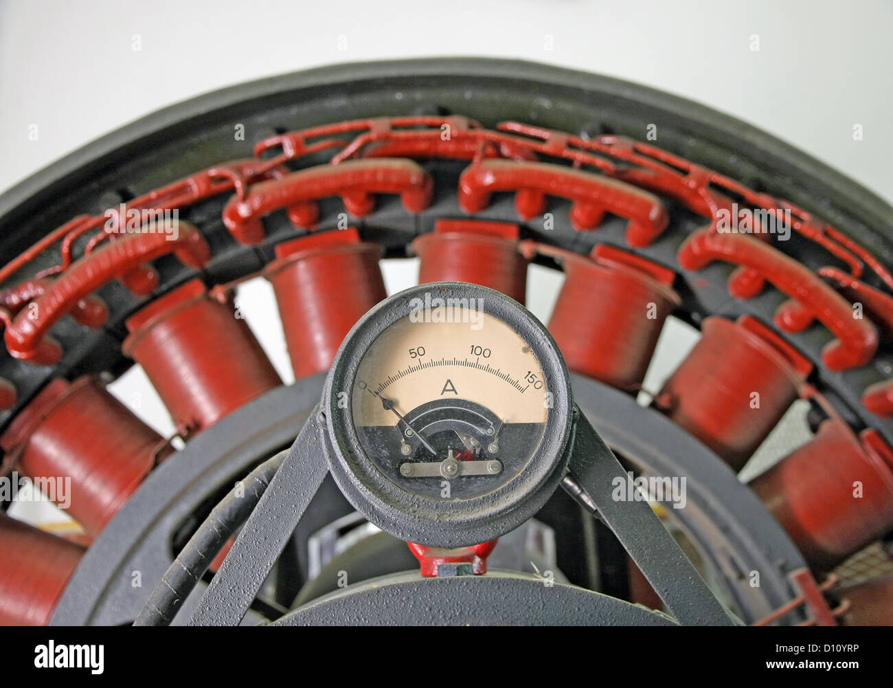 ammeter for measuring current in a complicated rotor for electricity ...