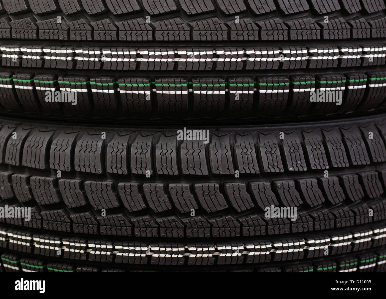 black winter tire tread. New wheel pattern Stock Photo - Alamy