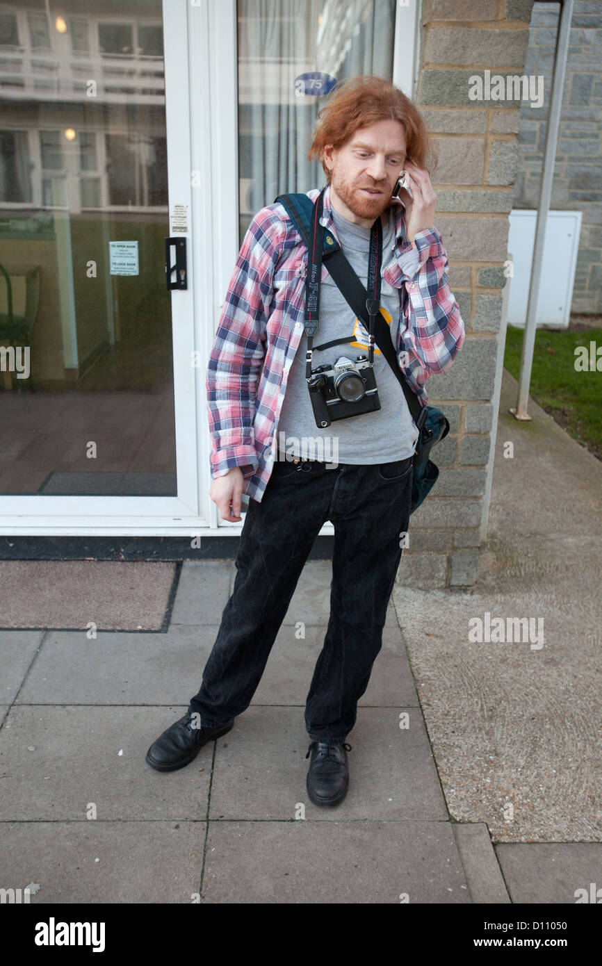 Photographer Andy Ennis at All Tomorrows parties festival December 2012 ...