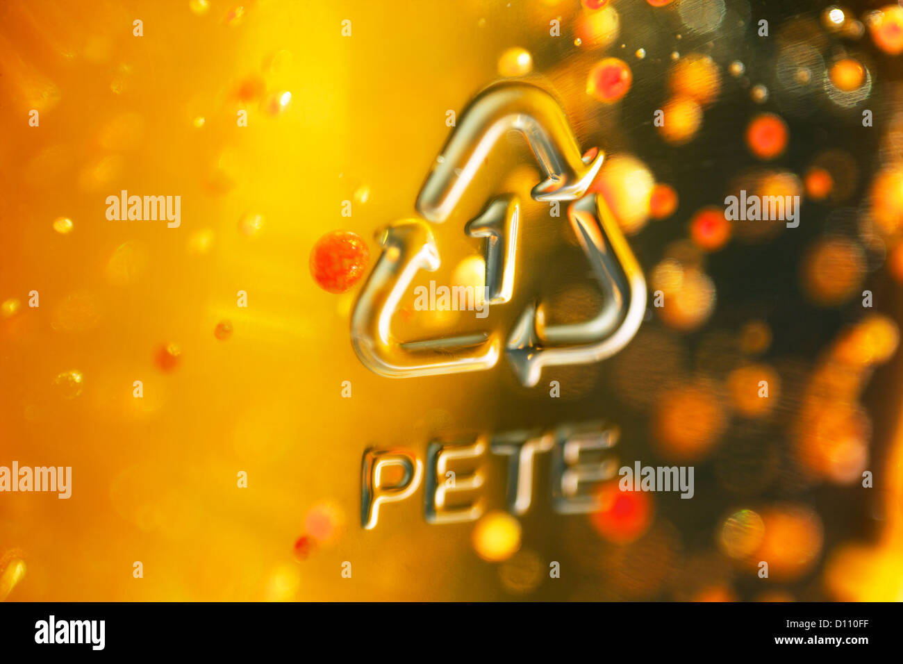 Recycle symbol on plastic hi-res stock photography and images - Alamy