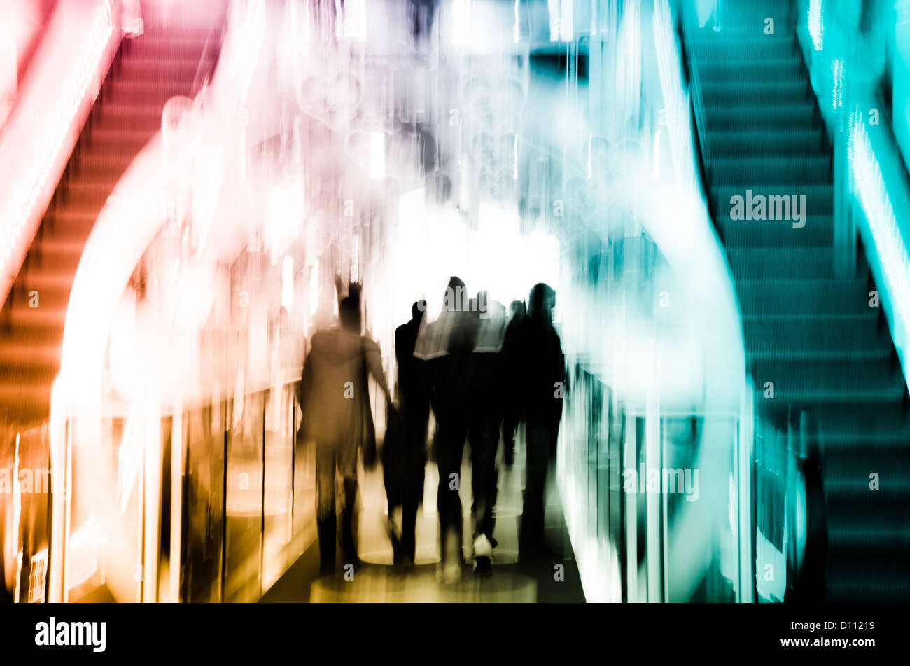 Crowd people abstract hi-res stock photography and images - Alamy