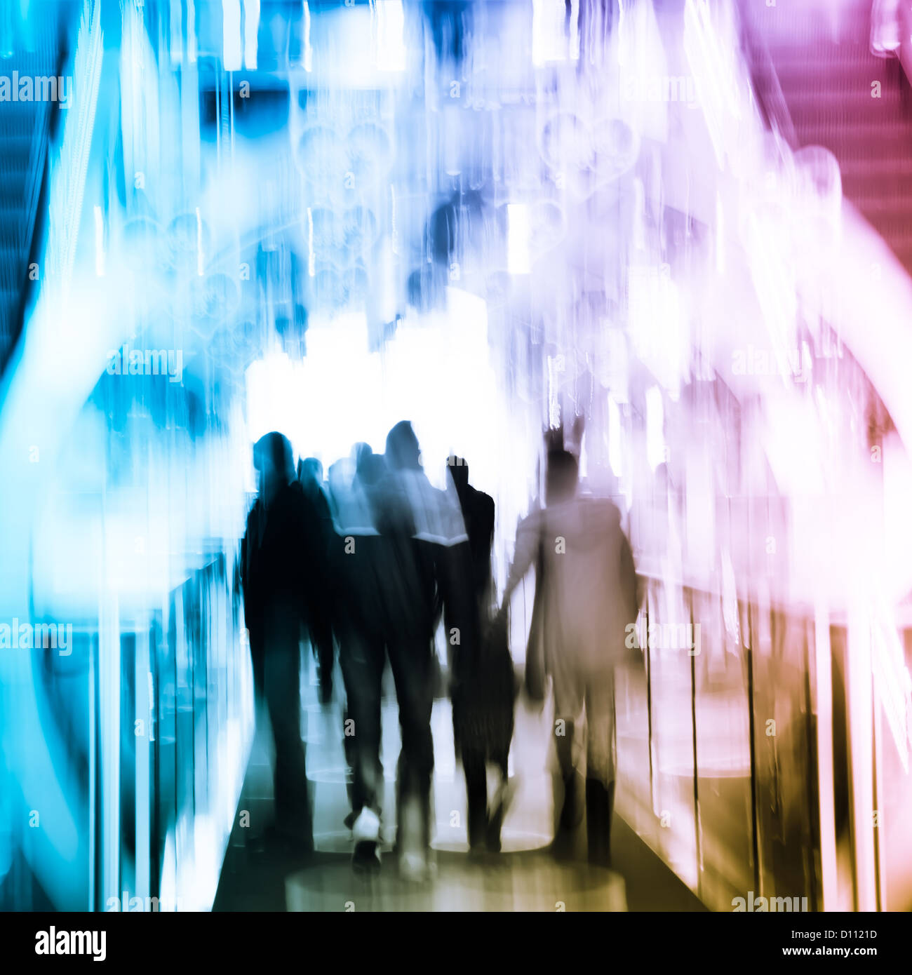 Busy city people movement hi-res stock photography and images - Alamy