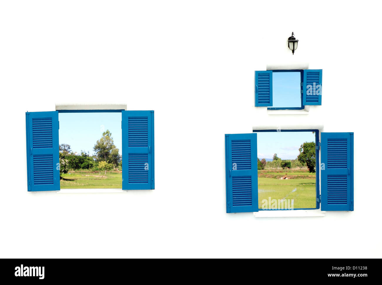 Scenic scenery country Cut Out Stock Images & Pictures - Alamy