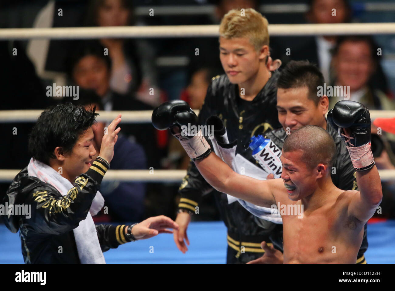 (L to R) Daiki Kameda, Tomoki Kameda, Koki Kameda (JPN), December 4 ...
