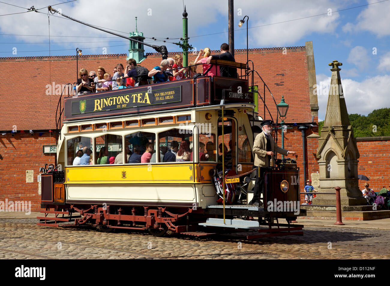 'Newcastle 114', built in 1901, in the high street of the Edwardian ...