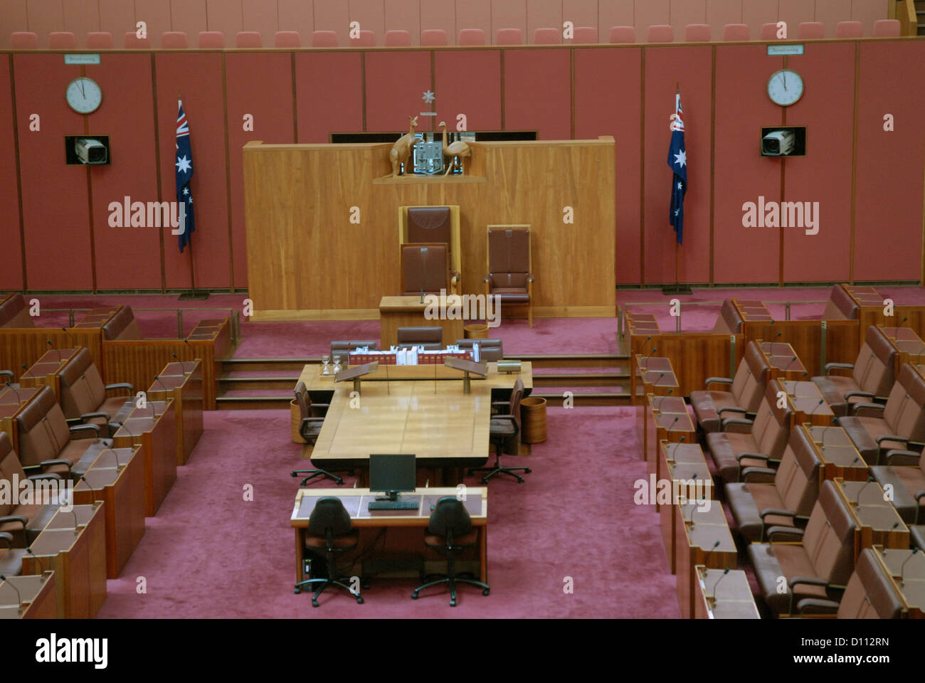 The Australian Senate, Parliament House, Canberra, ACT, Australia Stock ...