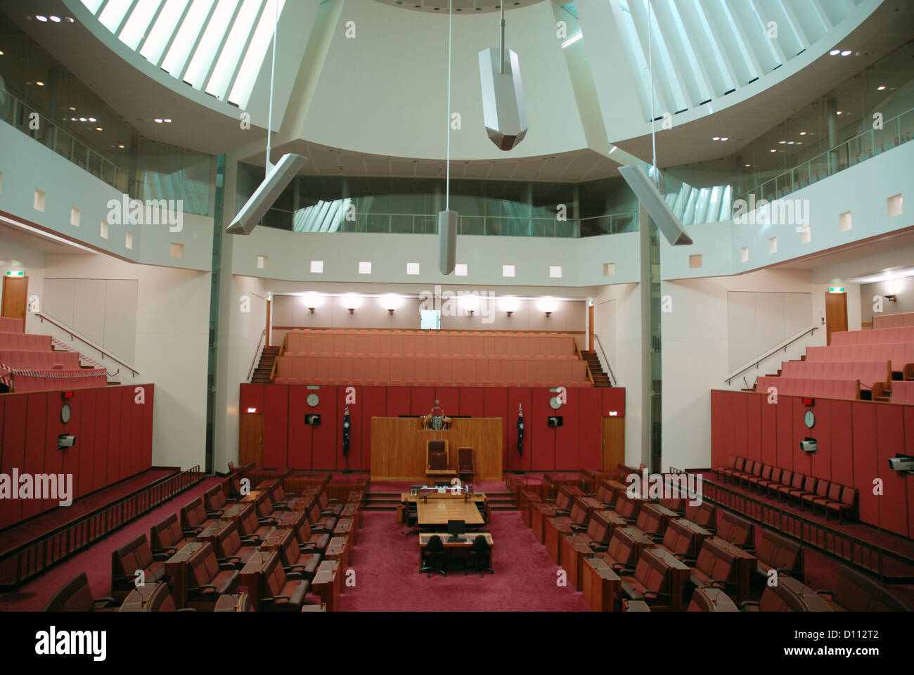 The Australian Senate, Parliament House, Canberra, ACT, Australia Stock ...