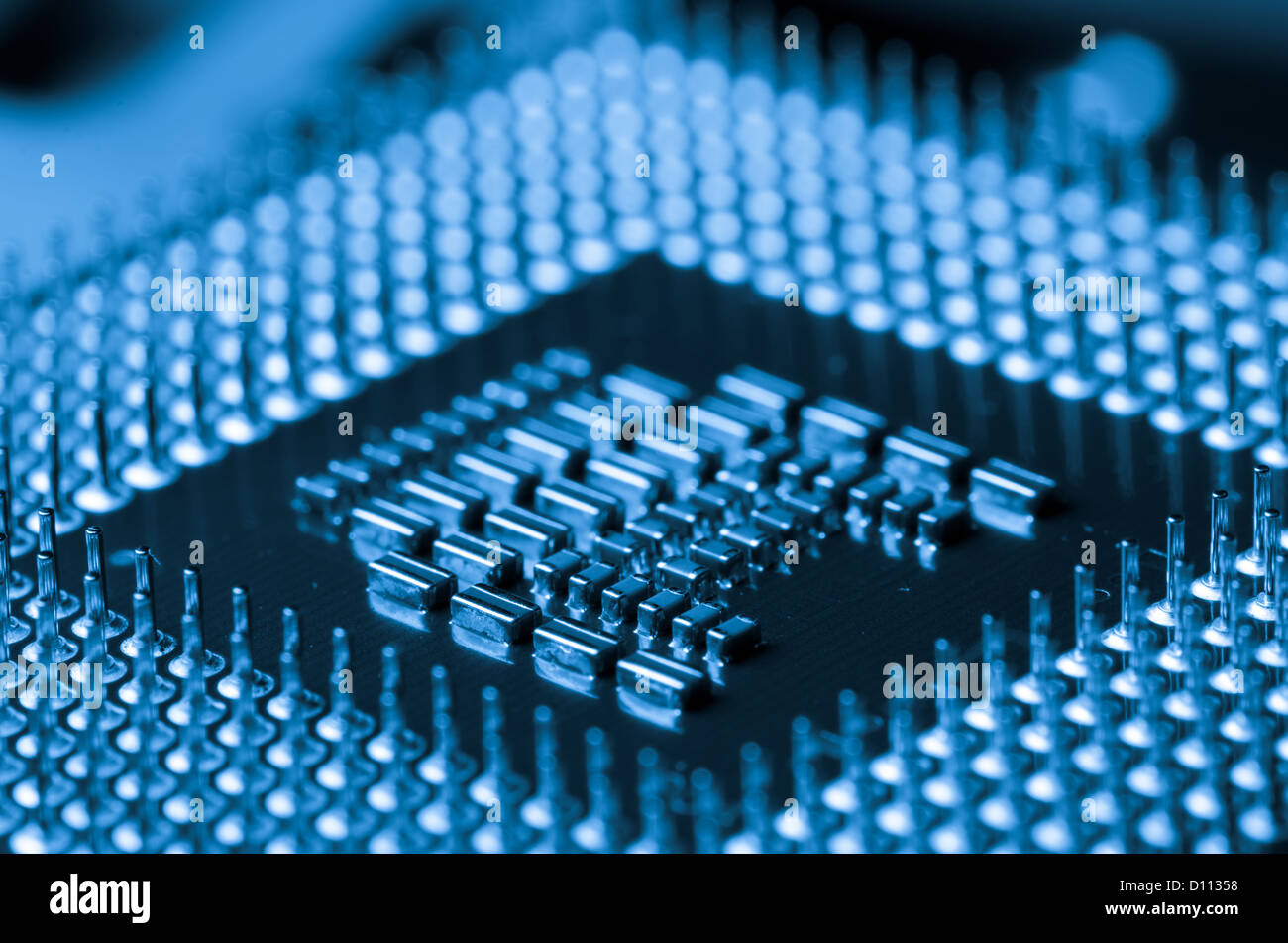 circuit board of laptop CPU Stock Photo - Alamy